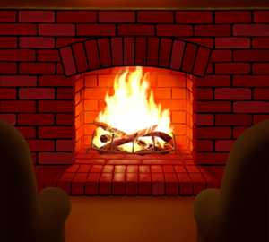 【GIFアニメ】炎が揺らぐ暖炉 | UNIQUE マーケットプレイス | COMSA